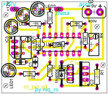 Incarcator automat pentru acumulatori mici