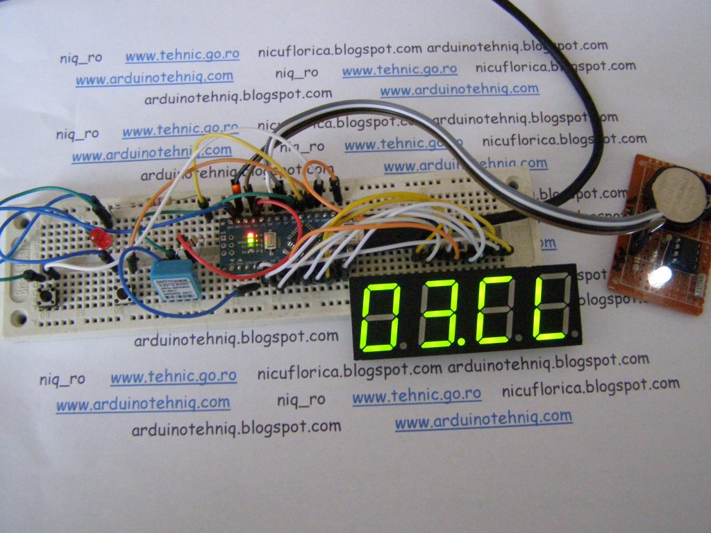 RTC clock with manual adjust & alarm, thermometer & higrometer using Arduino – "Arduino tehNiq"