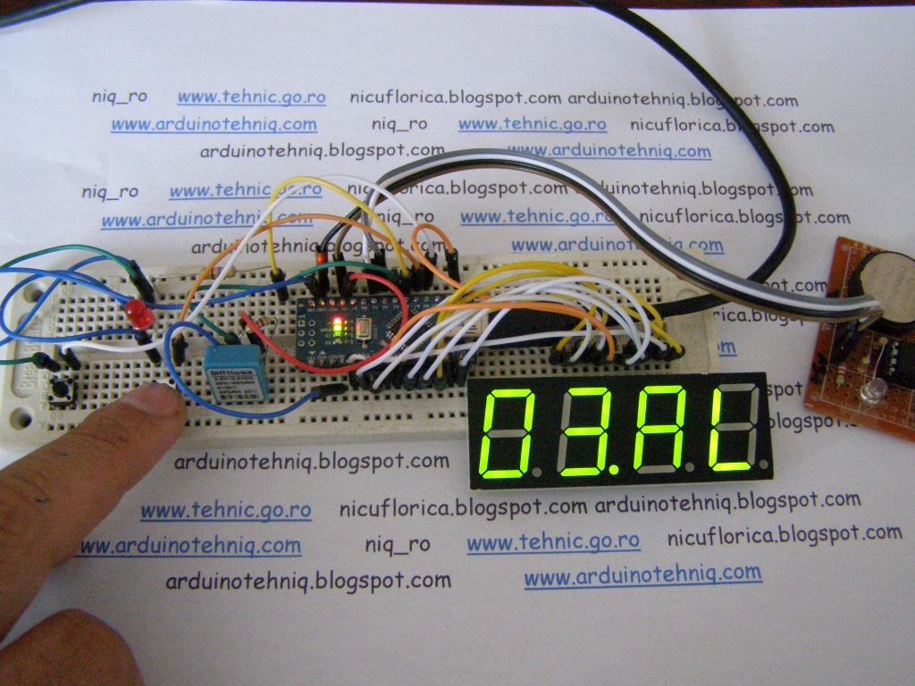 RTC clock with manual adjust & alarm, thermometer & higrometer using Arduino – "Arduino tehNiq"